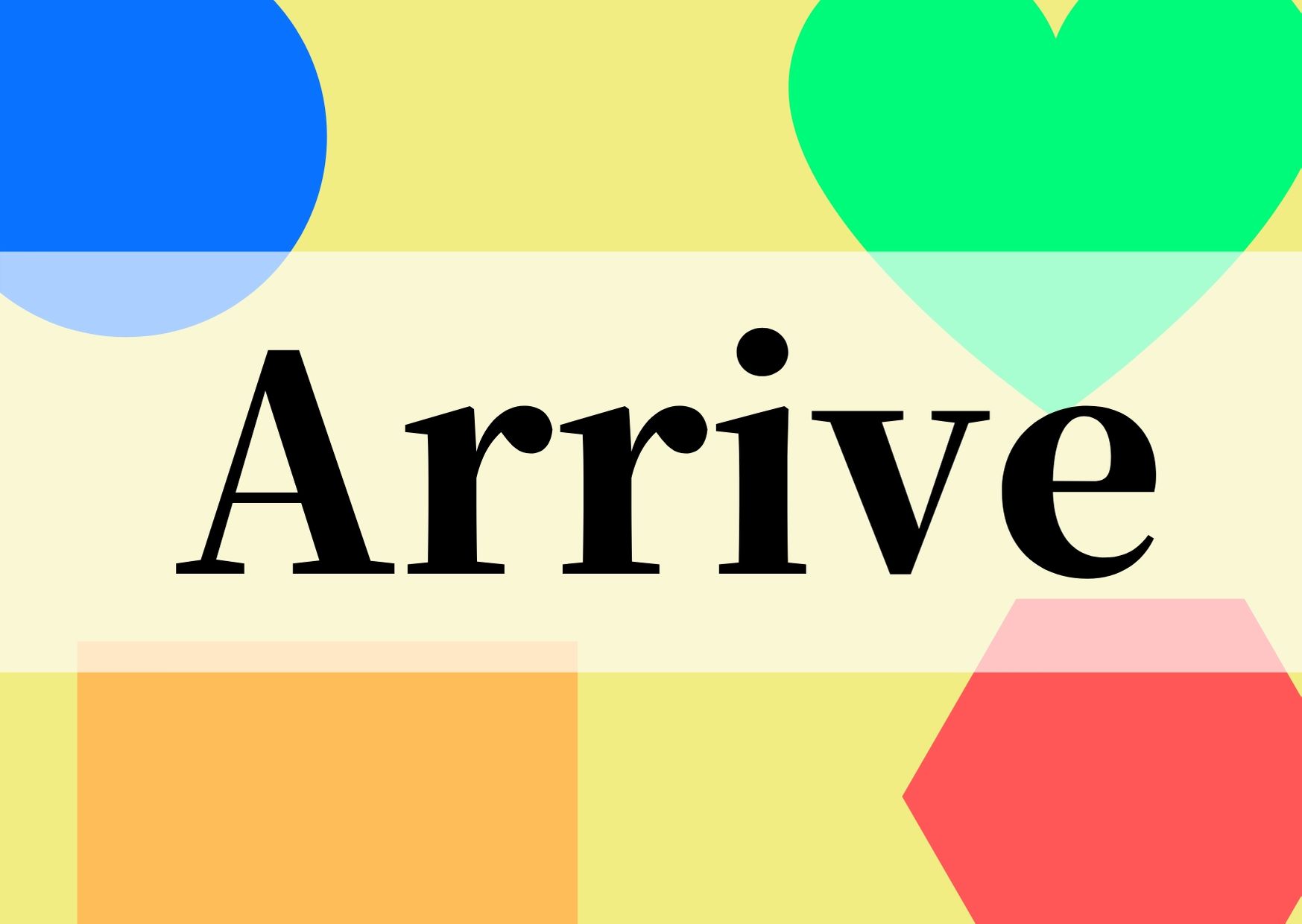 ”Arrive”の覚えるべき文型、熟語をまとめる【基本動詞の文型】 | 持論空論